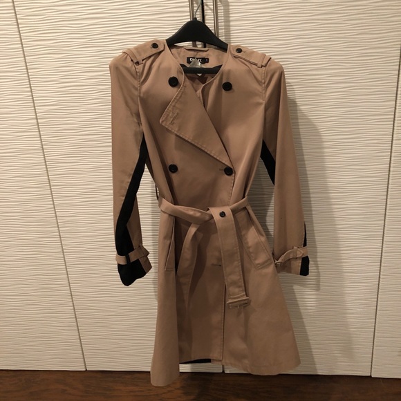 Dkny | Jackets & Coats | Dkny Color Blocked Trench | Poshmark